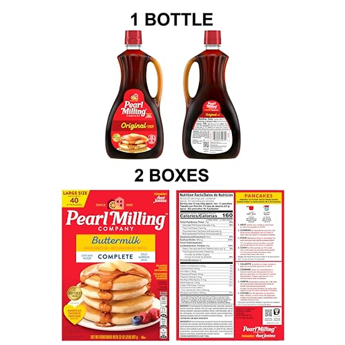 Pearl Milling Company, Syrup & Mix Combo