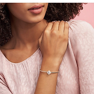 Pandora Geometric Radiance Charm Bracelet Charm Timeless Bracelets - Stunning Women's Jewelry - Gift for Women in Your Life - Made Rose & Cubic Zirconia