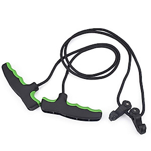 Archery Crossbow Cocking Device Crossbow Rope Cocker Aid Double Handle Strings Cocking Tool