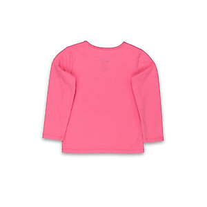Isaac Mizrahi Loves Sesame Street Elmo Toddler Baby Long Sleeve T-Shirt Tee (2T, Pink)