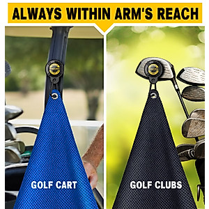 SisterAling Putter Ball Retriever Magnetic Clip for Golf Towel