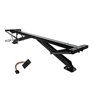 Rear Trailer Stabilizer Jack Stand Power Stabilizer Jack Kit with Black Exterior Switch Replaces 298707