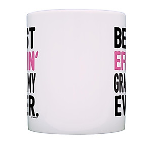 ThisWear Grammy Gifts Grandma Best Effin Grammy Ever Grandma Gift 11oz Ceramic Coffee Mug Grammy