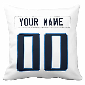 Tennessee Throw Pillow Custom Any Name and Number for Men Youth Boy Gift