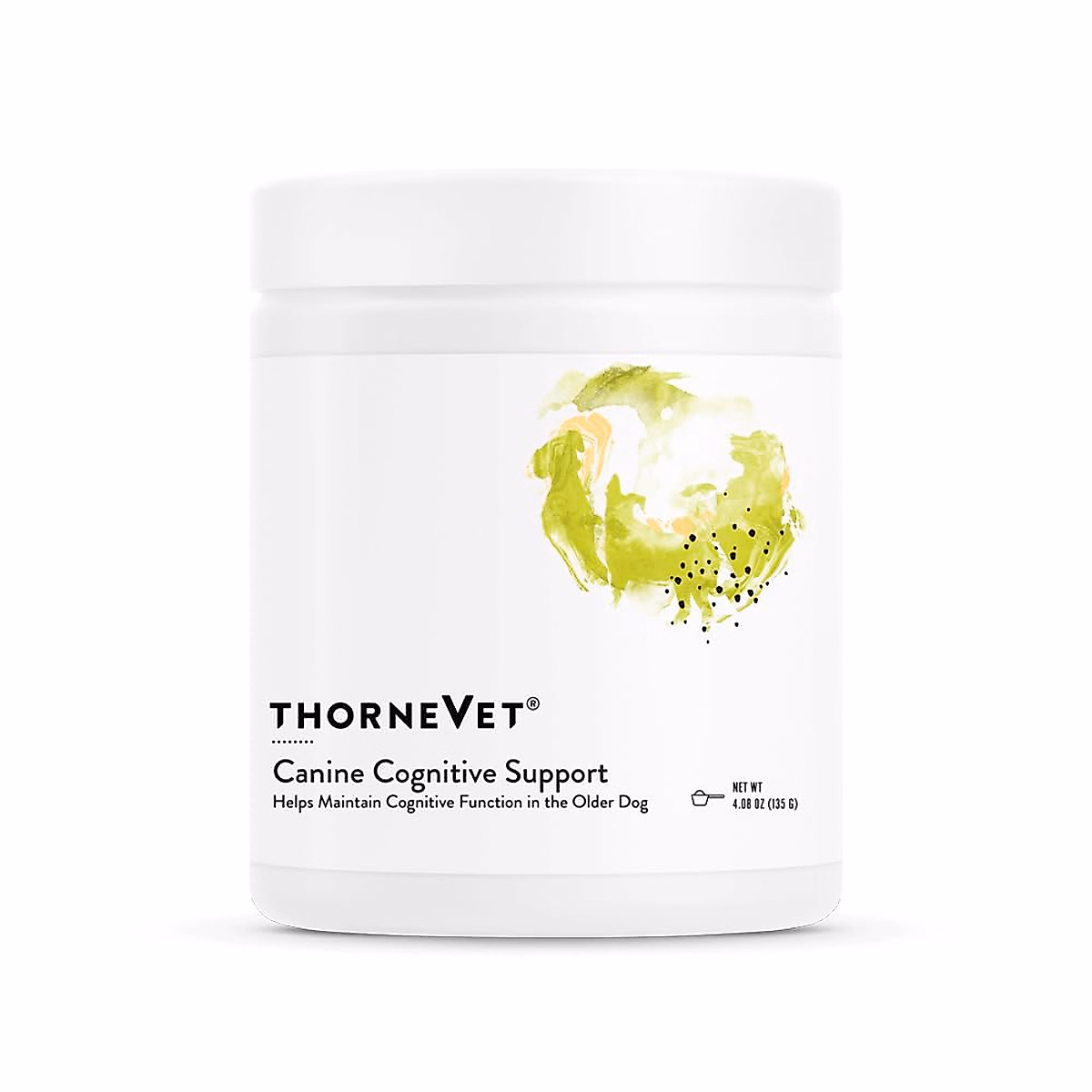 ThorneVet Canine Cognitive Support Powder for Dogs - Great Tasting Health Supplement with B Vitamins and Antioxidants to Support The Brain Health of Your Senior Dog - 90 Scoops