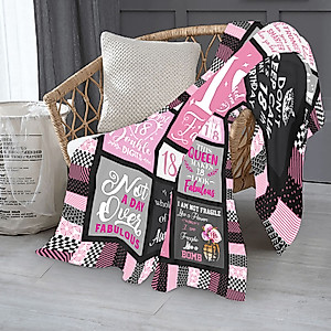 21st Birthday Gifts for Her, 21st Birthday Gifts, 21 birthday Gifts for Her, 21st Birthday Gift Ideas, 21 year old Birthday Gifts for Her, 21st birthday decorations for Her Throw Blankets 50"X60"