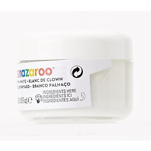 Snazaroo Face and Body Paint, Clown White, 50ml
