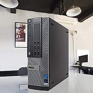 Dell Optiplex 9010 Desktop Computer - Intel Core i7 3.4GHz, 16GB DDR3, New 1TB SSD, Windows 10 Pro 64-Bit, WiFi + New 24 LCD Monitor (Renewed)