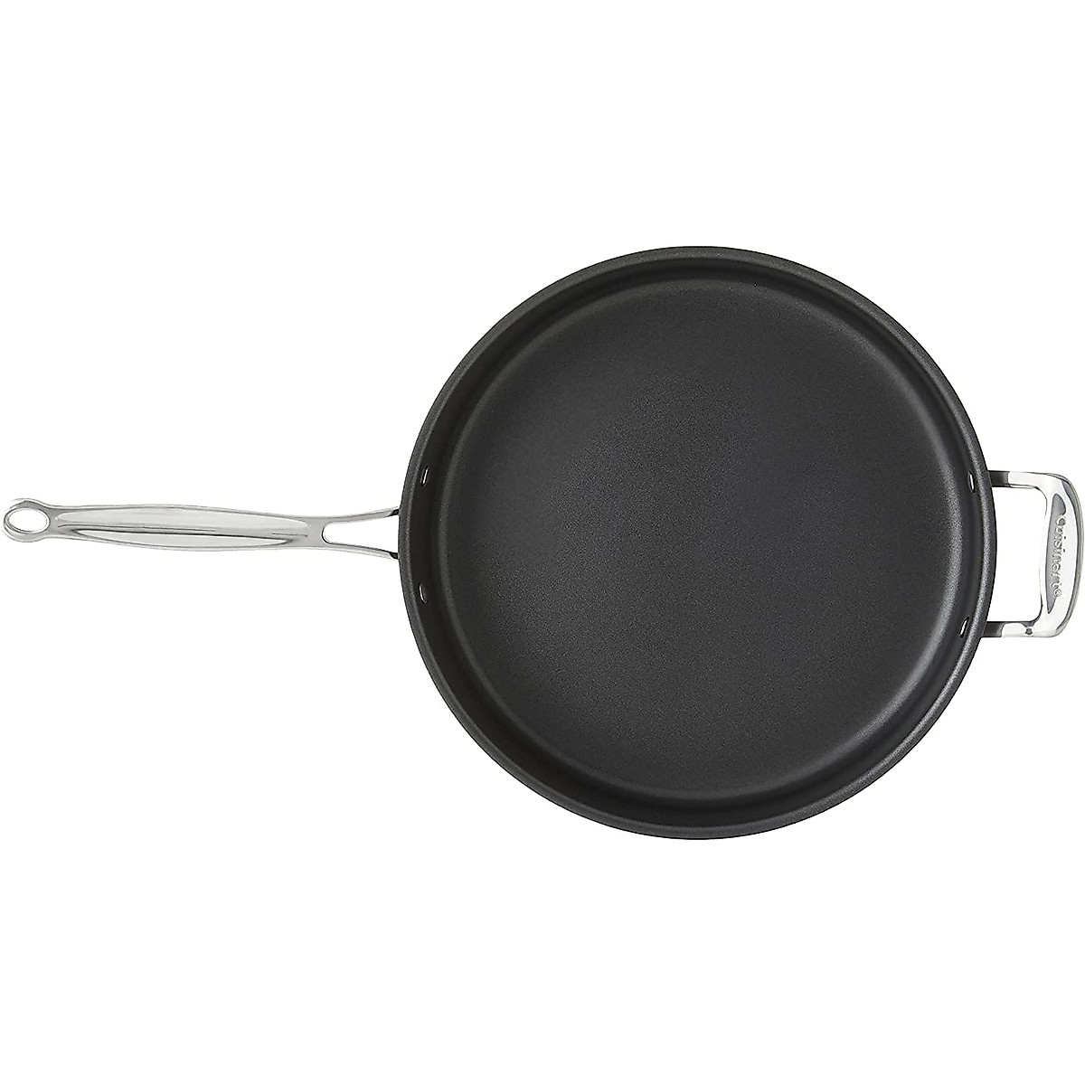 Cuisinart 633-30HP1 Chef's Classic 5.5-Quart Saute Pan Nonstick-Hard-Anodized, Black
