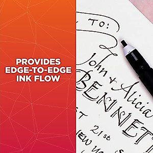 SAKURA Pigma Calligrapher Brush Pens - Archival Black Ink Pens - Pens for Lettering and Modern Calligraphy - Black Ink - 1 mm, 2 mm, & 3 mm Nibs - 3 Pack