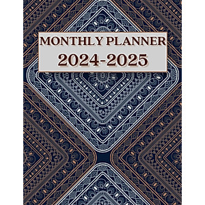 2024-2025 Monthly Planner 2 years: 24 Months Planner,January 2024 to December 2025, 2-Year Calendar & Monthly Planner- 8.5x11 inches, |Theme: Professional|