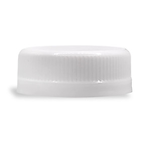 Pack of 25 White Bottle Caps Tamper Seal Lids 1.5'' Cap for Bottle 38 mm White Screw Bottle Cap Plastic Replacement Caps for Juice Water Crafts DIY Ideal for 4, 8, 12, 16 and 32 oz Bottle
