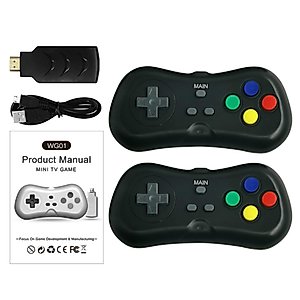 AOXIAOAI Mini TV HDMI Game Console 2.4g Wireless Handheld Video Game Build in 638 Classic 8 Bit Game Mini Console