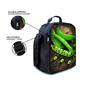 ANYFOCUS Lunch Bag, Durable Insulated for Kids Boys Girls Cooler Bag Cat Print