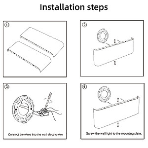 KICAAO 15.7in White Modern Wall Sconce 2-Pack,20W Indoor Vanity Light Up and Down LED Vanity Light for Bathroom Wall Lighting Fixtures Not Dimmable Not Plug (Warm Light 3000K)