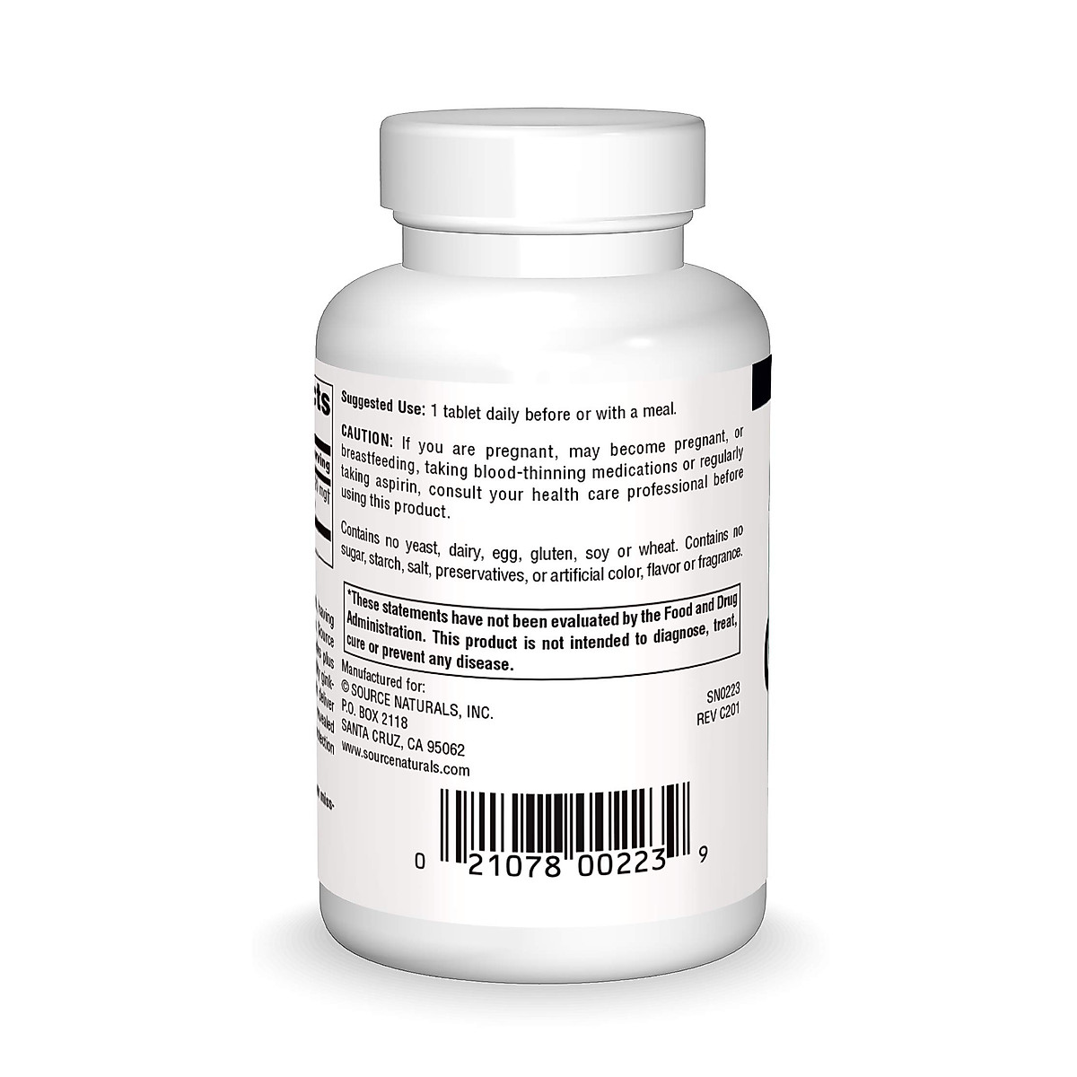 Source Naturals Ginkgo-24 - Ginkgo Biloba Extract 120 mg Supports Mental Acuity - 120 Tablets