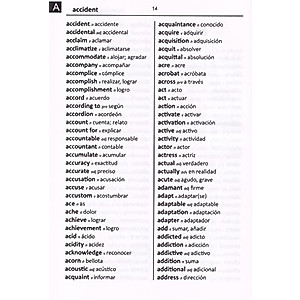 Spanish edition Word To Word Bilingual Dictionary