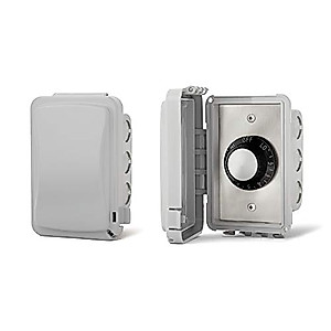 Infratech INF Input Regulator 14-4210 Single In-Wall Controller with Weatherproof Cover