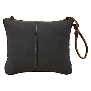 Myra Bag Mix n' Match Upcycled Canvas & Leather Crossbody Bag S-1578