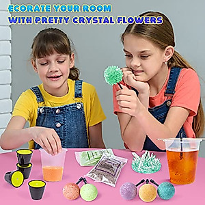 Crystal Growing Kit, STEM Projects Science Kits for Kids Age 8-12, Girls Toys 8-10 Years Old, Crafts Gift Toys for 6 7 8 9 10 11 12 years old Girls & Boys