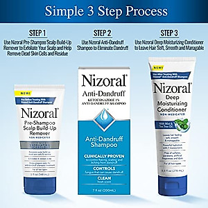 Nizoral Pre-Shampoo Scalp Build-Up Remover - Exfoliates and Renews Helps Prepare for Anti-Dandruff Shampoo Treatment, 5 oz
