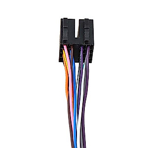 RED WOLF Radio Stereo ISO Wire Harness Adapter CD Player Connector Replacement for 1996-2002 Volkswagen, 1998-2005 Audi, Mercedes-Benz, Porsche Select Aftermarket NAV