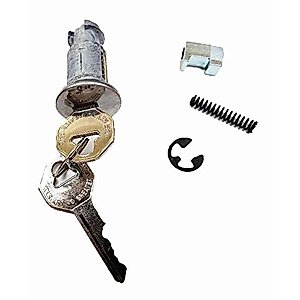 Lock with 2 Keys, Pawl, & Spring for Rear Tailgate Window Crank Handle fits 73-89 Blazer & Jimmy