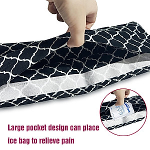 Mastectomy Pillow,Post Heart Surgery Seatbelt Pillow,hysterectomy recovery,c section Recovery,Insert Icebags Pockets chemo port pillow,Pacemaker Seatbelt Protection,Great Breast Cancer Gifts for Women