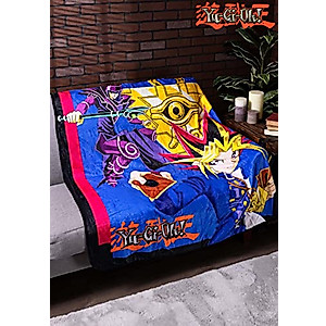 FUN.COM Yu-Gi-Oh 60" x 48" Throw Blanket Standard