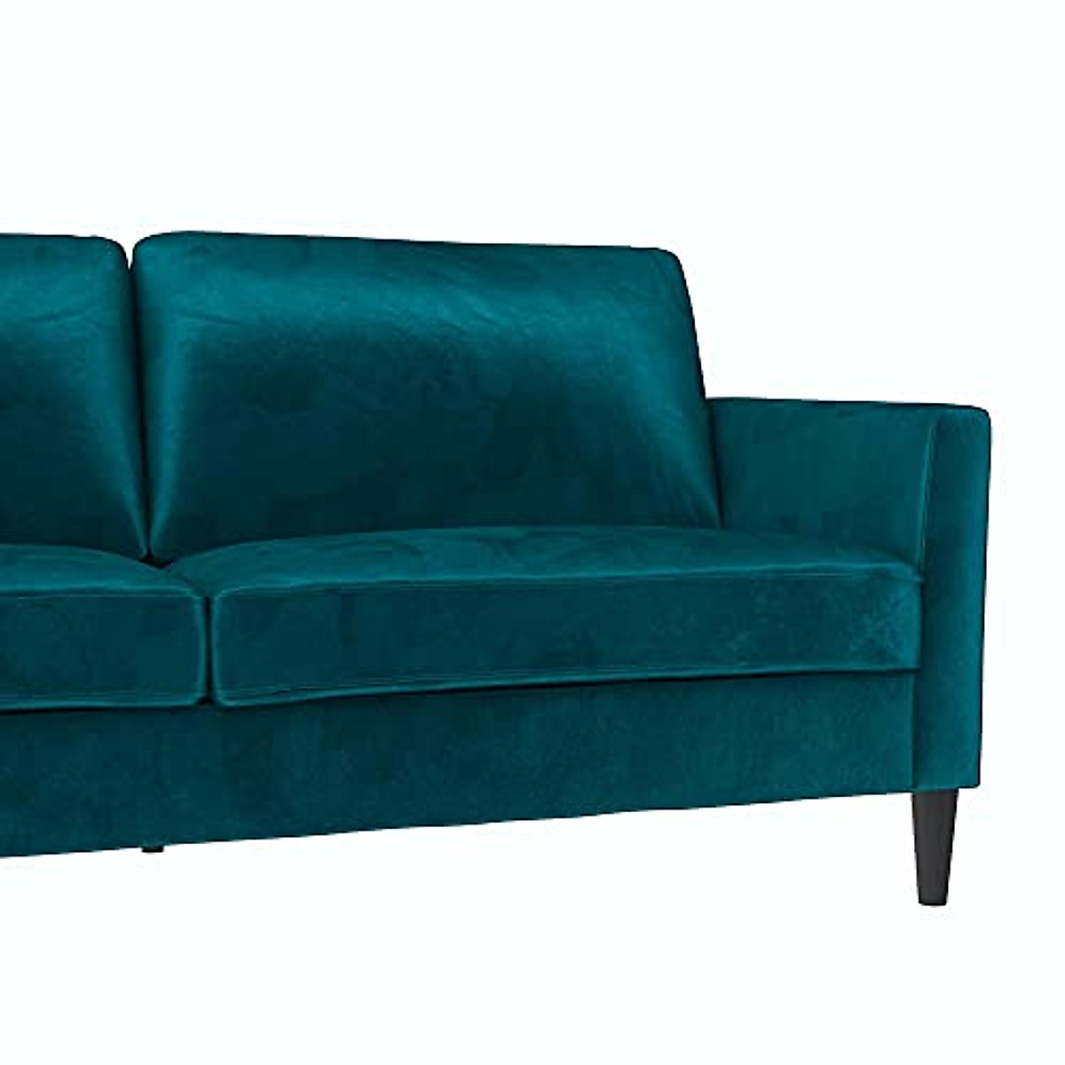 Mr. Kate Winston Sofa with Pocket Coils, Green Velvet