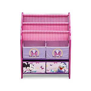 Disney Minnie Mouse Book and Toy Organizer, Multicolor