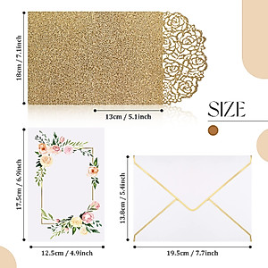 Tallew Wedding Pop up Card Set 3D Greeting Anniversary Card Romantic Wedding Congratulations Card with Envelope for Bride and Groom Valentine's Day Engagement Party Supplies(Arched Door Style)