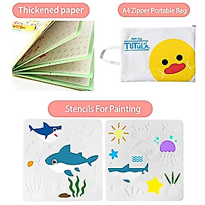 G.Sumiker Large Magic Practice Copybook for Kids,Reusable Handwriting Practice Book for Kids,Grooved Copybook Preschool Perfect for Calligraphy and Early Learning | Ages 3-8"