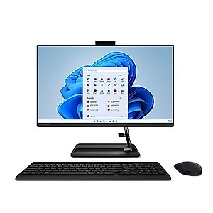 Lenovo IdeaCentre AIO 3 - (2023) - All in One Desktop Computer - 23.8" FHD - 720p HD Built in Camera - Windows 11-16GB Memory - 256GB Storage - AMD Ryzen 3 7330U - Mouse & Keyboard Included