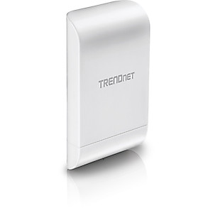 TRENDnet 10dBi Wireless N300 Outdoor PoE Preconfigured Point-to-Point Bridge Bundle Kit, 2 x Preconfigured Wireless N Access Points, IPX6 Rated Housing, TEW-740APBO2K (Renewed)