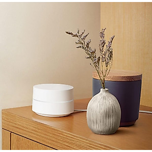 Google Wifi - AC1200 - Mesh WiFi System - Wifi Router - 1500 Sq Ft Coverage - 1 pack