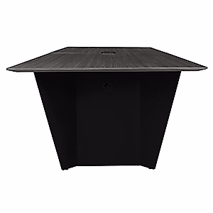 Regency Conference Room Table, 8 ft, Ash Grey/Black