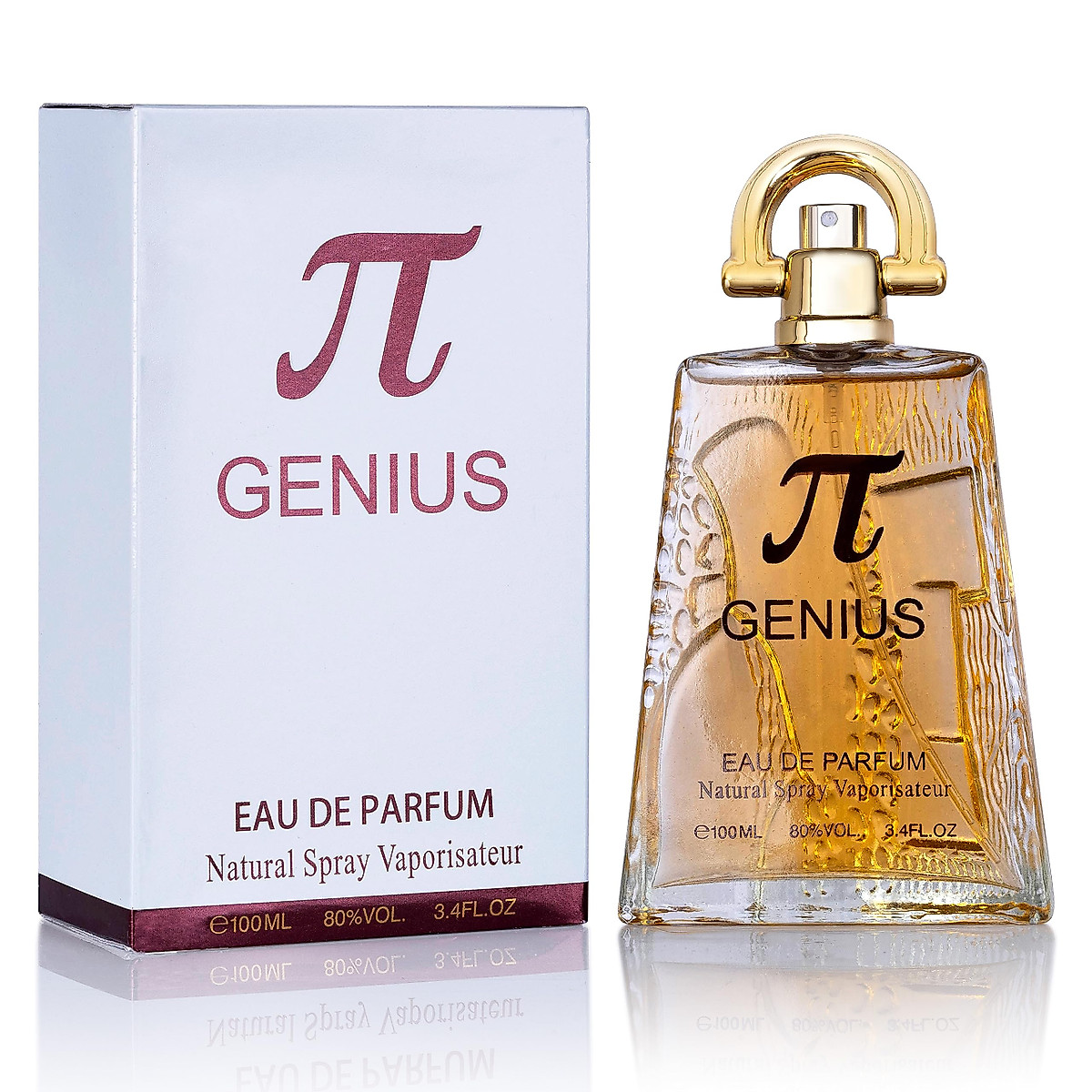 Genius for Men Eau De Parfum - High-End Fragrance with a Combination of Mandarin, Rosemary, Galbanum & Pine Needle - Fragrance That Will Get You Noticed - 100ml Bottle with 100% recycled box