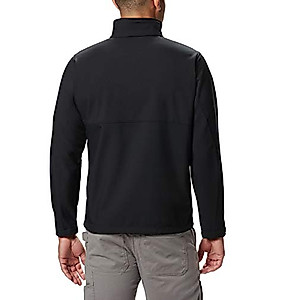Columbia Men's Ascender Softshell Front-Zip Jacket, Black, Large