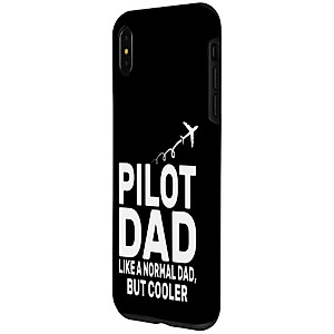 iPhone XS Max Funny Pilot Art For Dad Pilot Aviation Airplane Humor Pilot Case