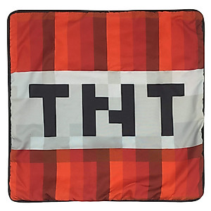 Jay Franco Minecraft Decorative Pillow Cover TNT