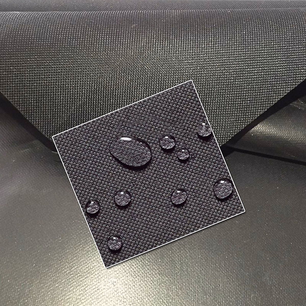 Portable Generator Covers While Running for Square 600D Polyester Universal Waterproof Generator Cover for Outside Generator Running Cover(26inX20inX20in)