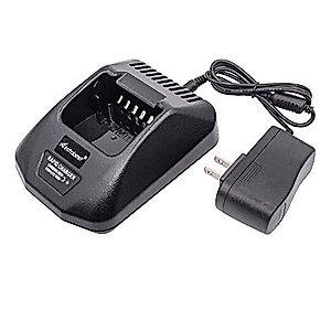 KSC-25 Charger Compatible for Kenwood Radio TK-2140 TK-3140 TK-2160 TK-3160 TK-2170 TK-3170 TK-2360 TK-3360 NX-220 NX-320 KNB-57L KNB-55L KNB-35L KNB-56N KNB-26N Battery