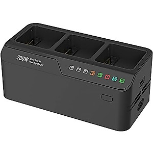 Drone Original 200W Battery Charging Hub Safe and Efficient Fast Charger Intelligent Fast Efficient 3 Port Compatible with DJI Mavic 3 Series