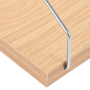 HOOTNEE Wall Shelf Storage Shelves Small Floating Shelves Wall Floating Shelf Floating Shelves Kitchen Closet Rod Support Floating Shelves for Wall Decor Organizer Shelf Wall Shelves