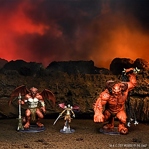 D&D Icons of the Realms: Archdevils - Hutijin, Moloch, Titivilus
