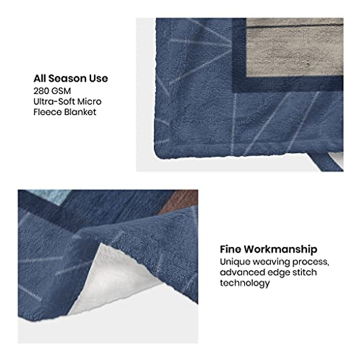 Grandpa Gifts from Grandchildren Throw Blanket 60"x50" - Birthday Gifts for Grandpa - Fathers Day Best Gifts for Grandpa Birthday Gifts - Papa Gifts from Grandchildren - Best Grandpa Gifts Idea