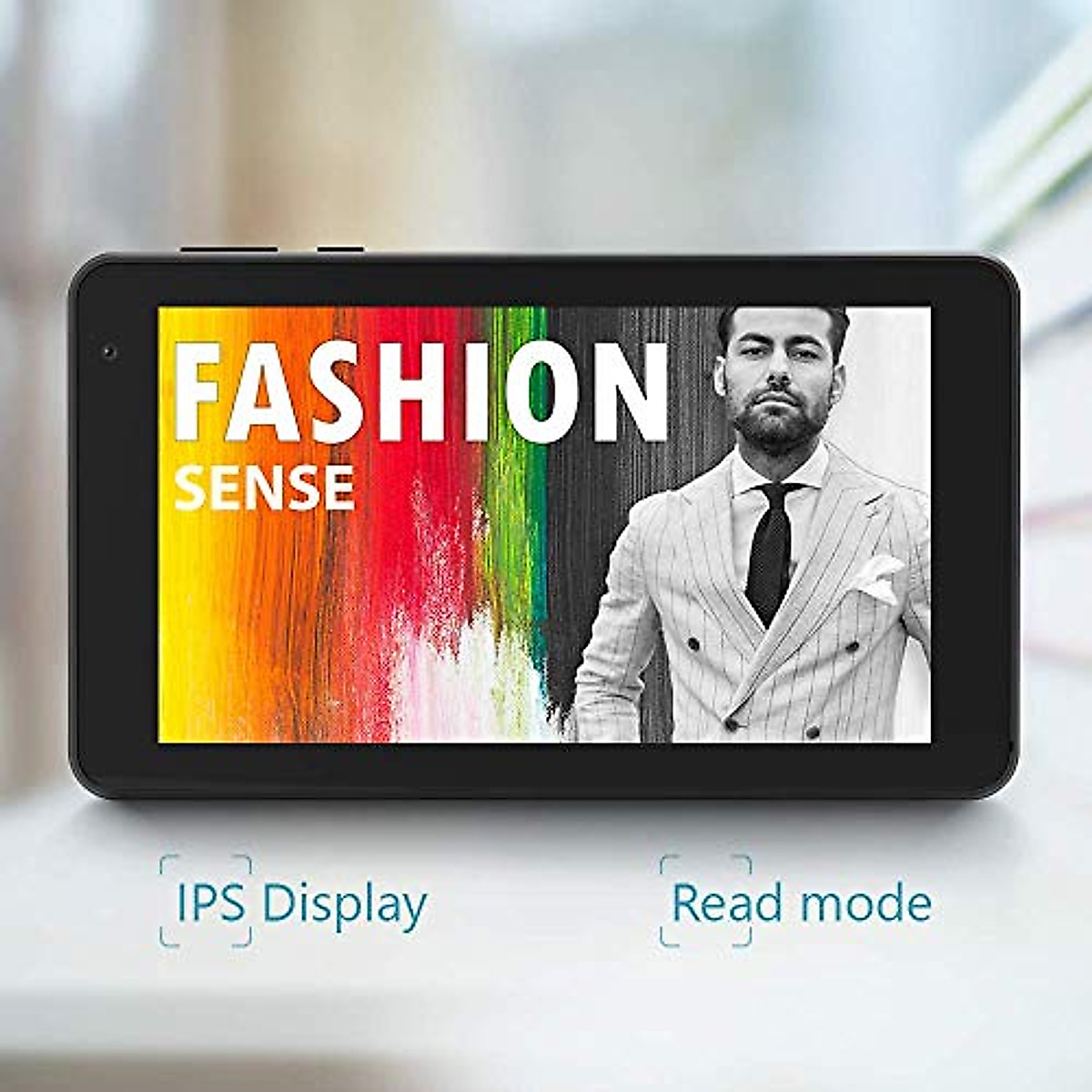 Epink (2021 Upgrade) 7 inch Tablet, Android 10, 32GB Storage, Quad-Core Processor, IPS HD Display, Wi-Fi, Bluetooth, Black