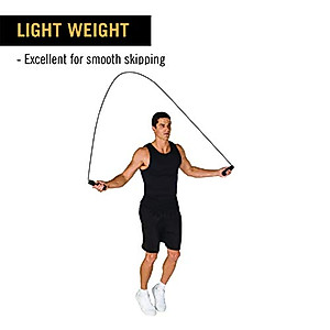 Everlast 9Ft Pvc Jump Rope, 9 feet (Black)