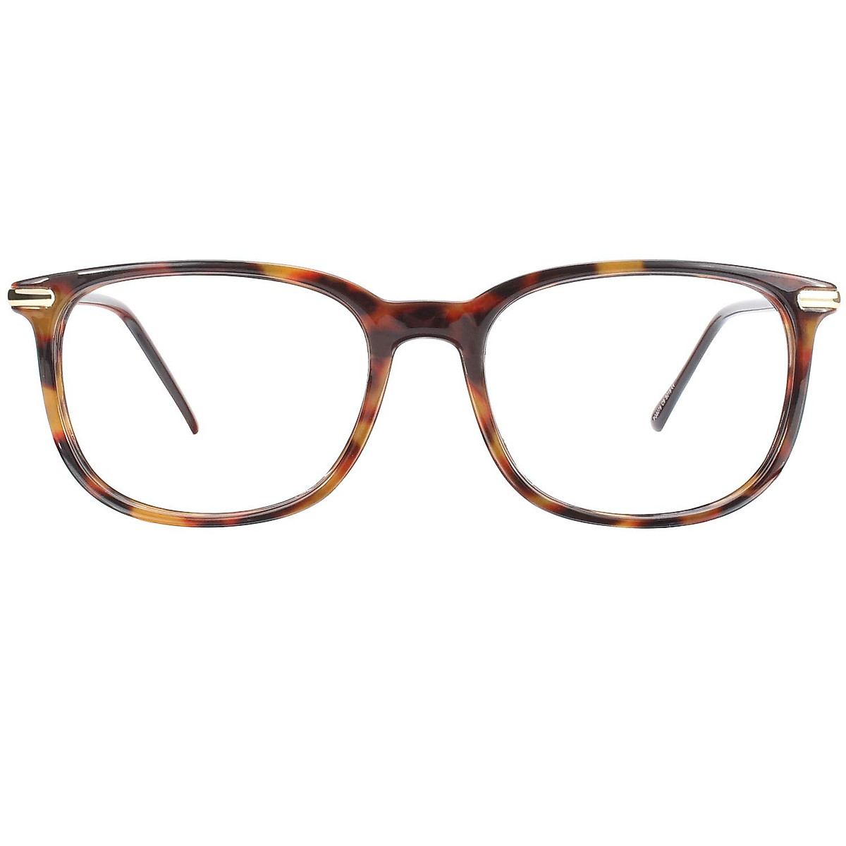 GQUEEN Fashion Fake Glasses Non Prescription Glasses Clear Lens Glasses Nerd Plain Frames Women Men, 201579